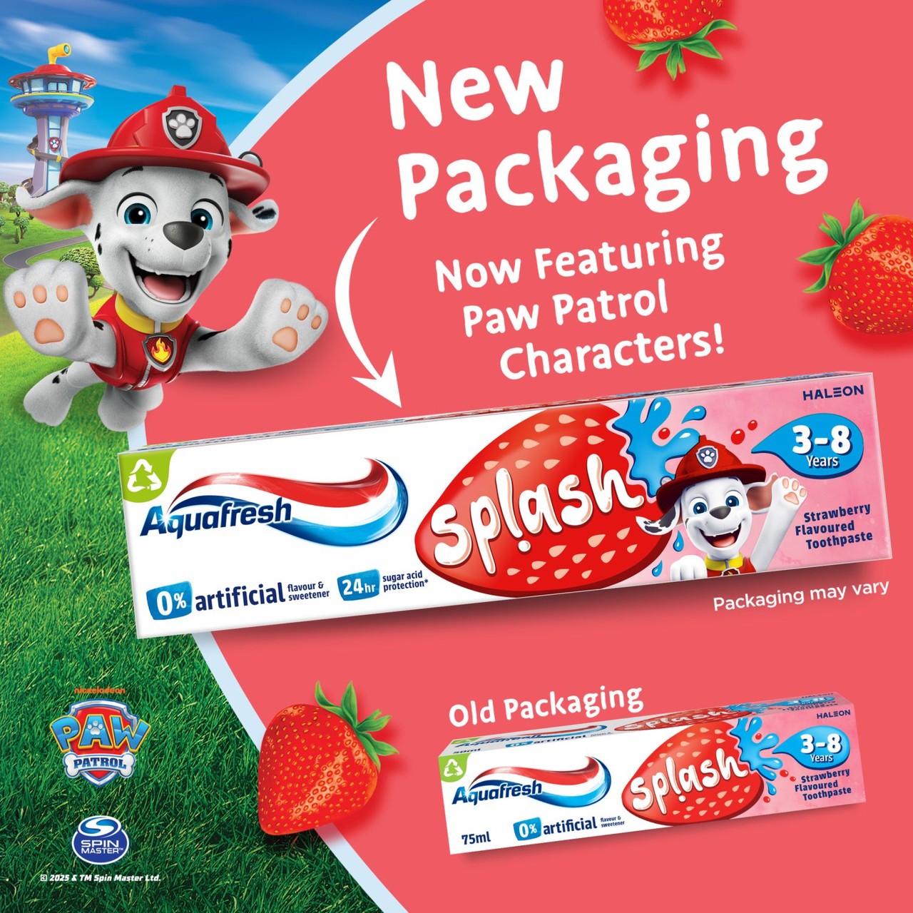 Aquafresh Kids Splash Toothpaste 3-8 Years, 75ml - Morrisons Online ...