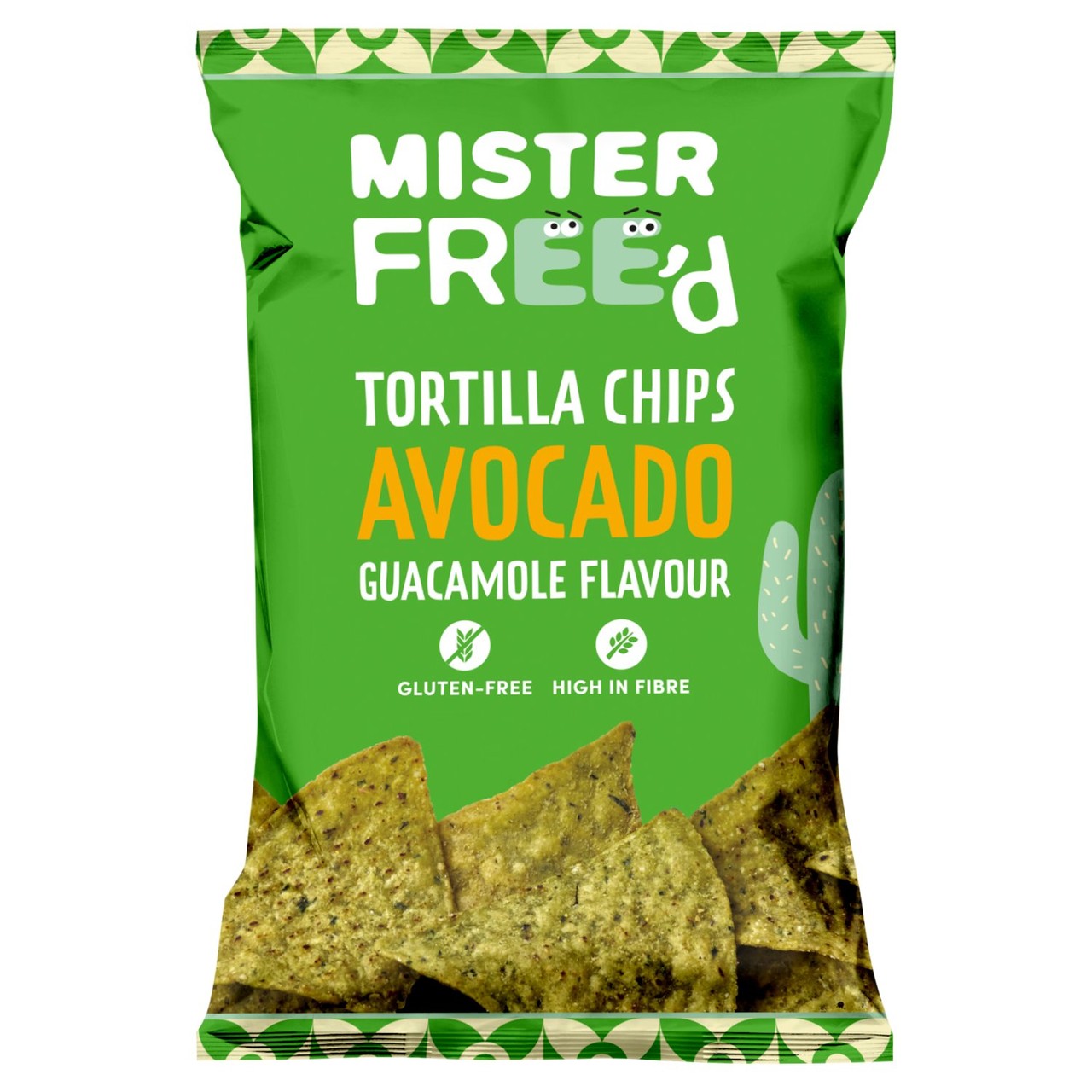 Mister Free'd Avocado Guacamole Flavour Tortilla Chips - Morrisons ...