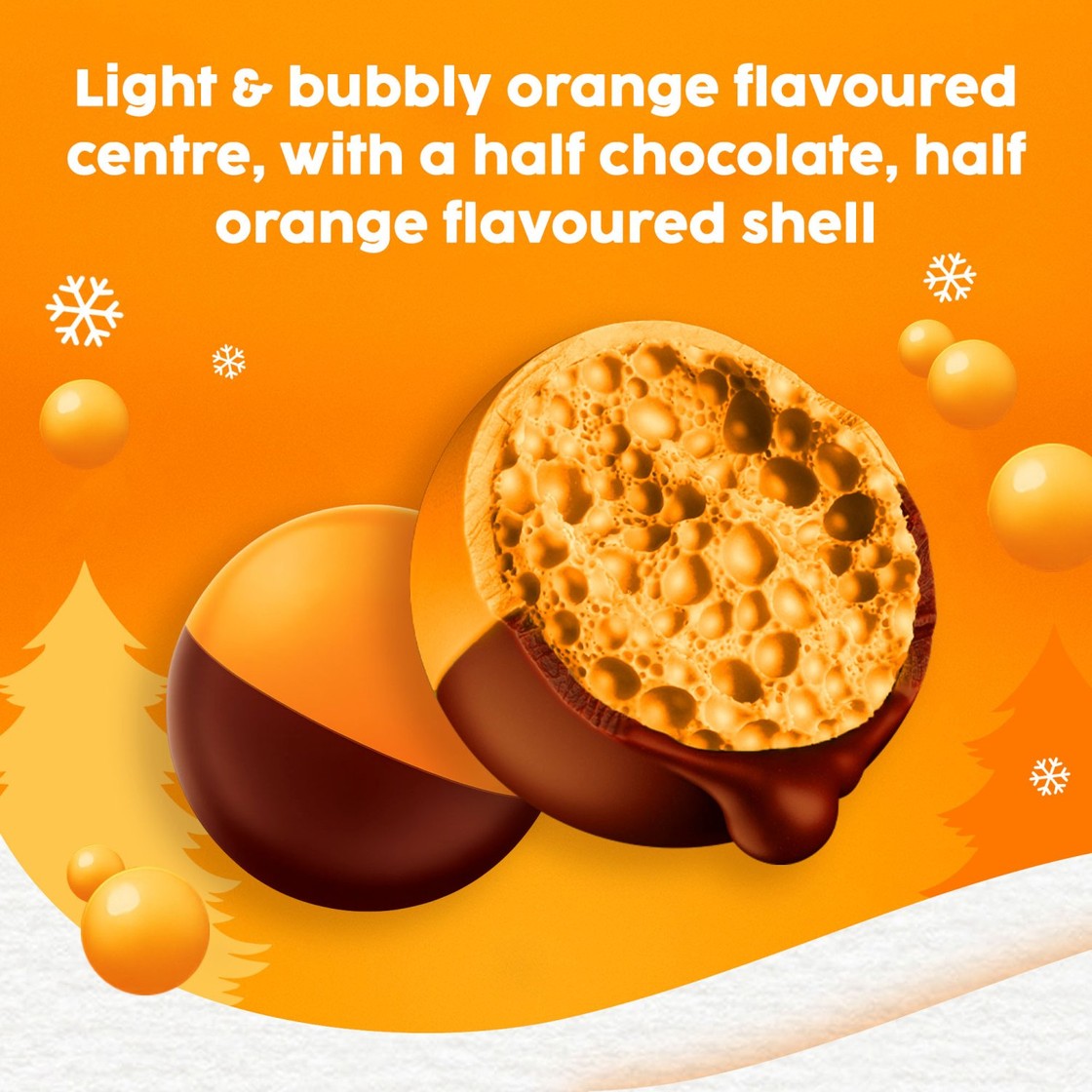 Aero Bubbles Orange Chocolate Share Bag 70g - Morrisons Online ...