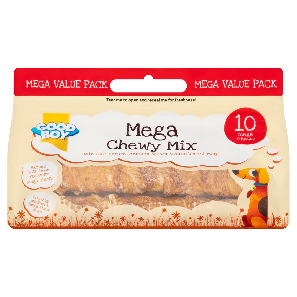 Good Boy Mega Chewy Mix Mega Value Pack - Morrisons Online Groceries ...