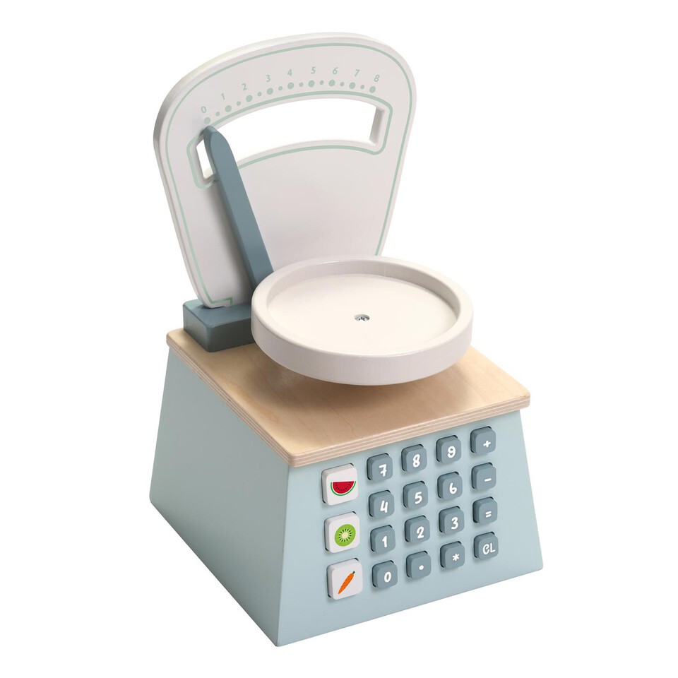 Ollie & Grace Wooden Toy Weighing Scales - Morrisons Online Groceries ...