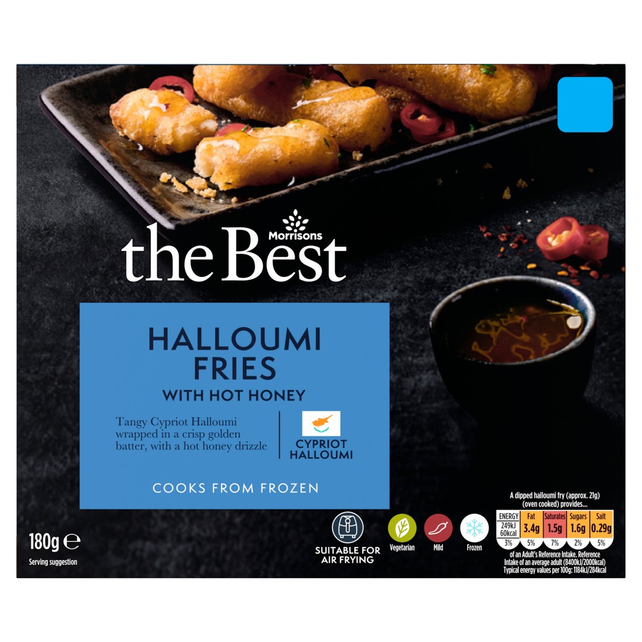 Morrisons The Best Halloumi Fries with Hot Honey 180g - Morrisons ...