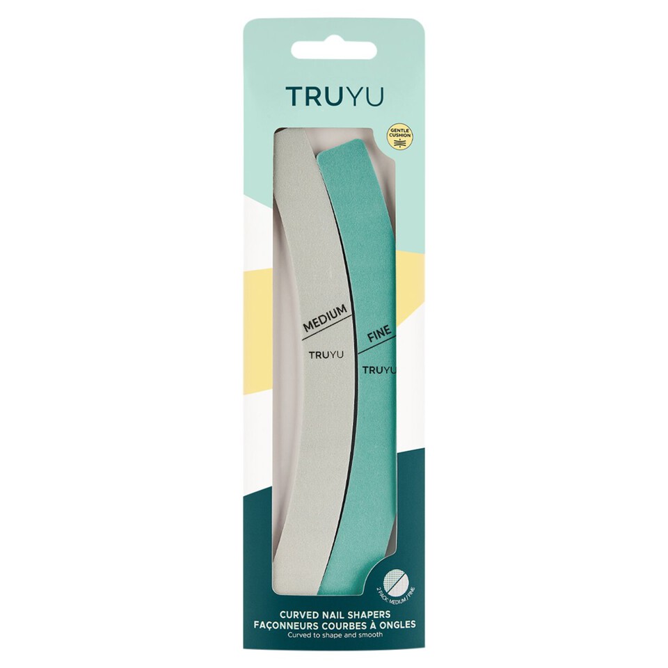Truyu Curved Nail Shapers 2 Pack - Morrisons Online Groceries & Offers