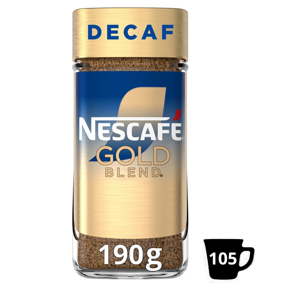 Nescafe Gold Blend Decaf Coffee 190g - Morrisons Online Groceries & Offers