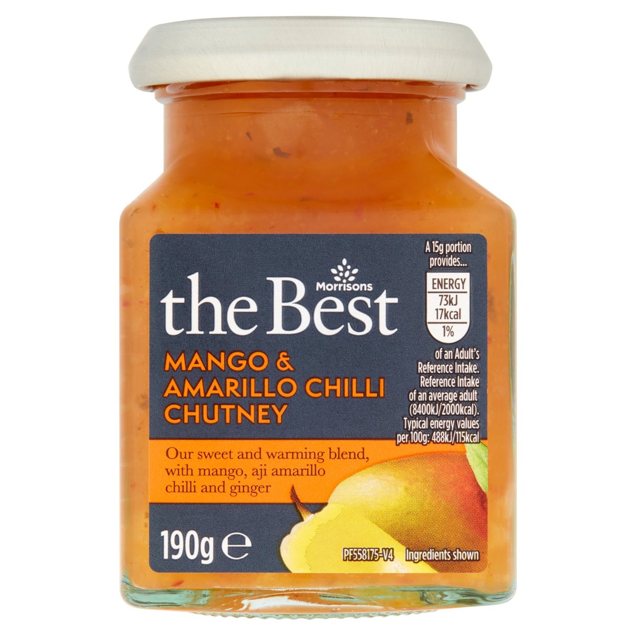 Morrisons The Best Mango & Amarillo Chilli Chutney (190g) - Morrisons ...