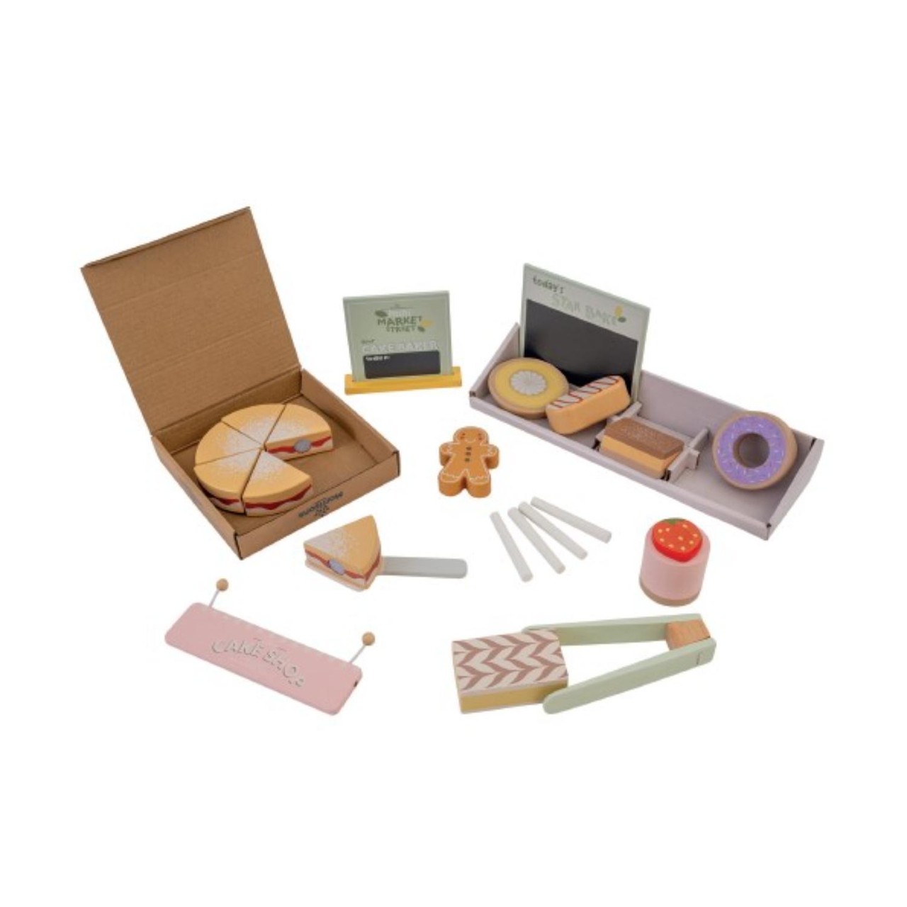 Ollie & Grace Mini Market Street Cake Set - Morrisons Online Groceries ...