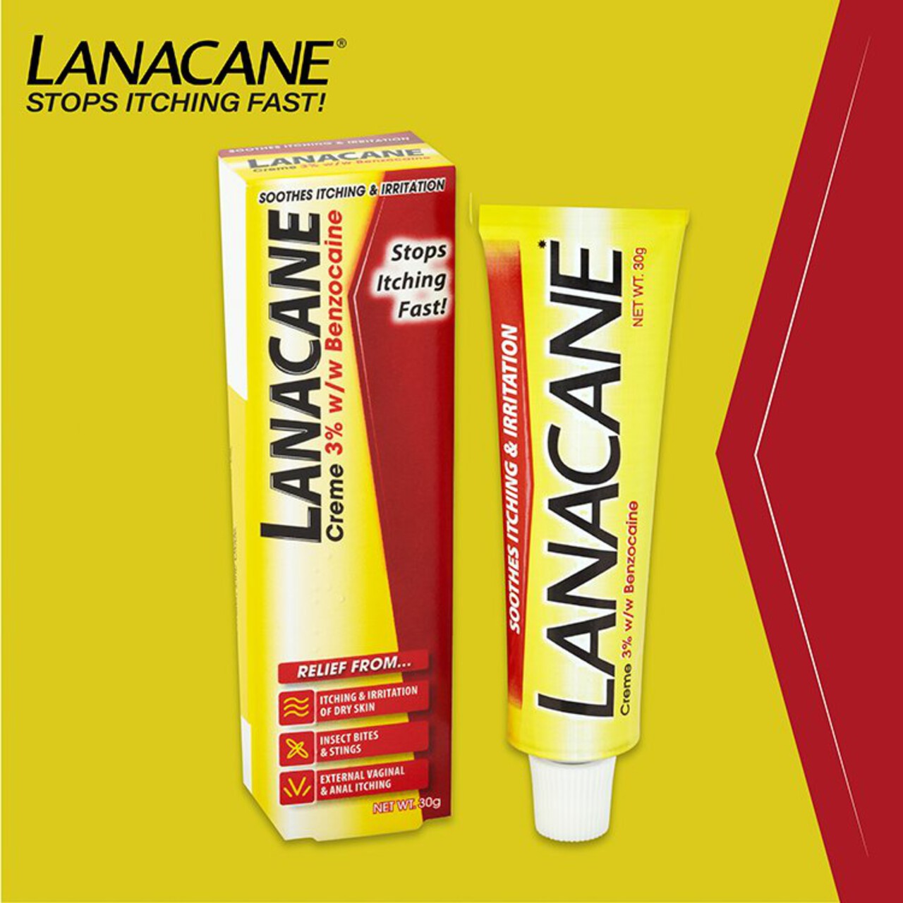 Lanacane Anti-Itch Cream - Morrisons Online Groceries & Offers
