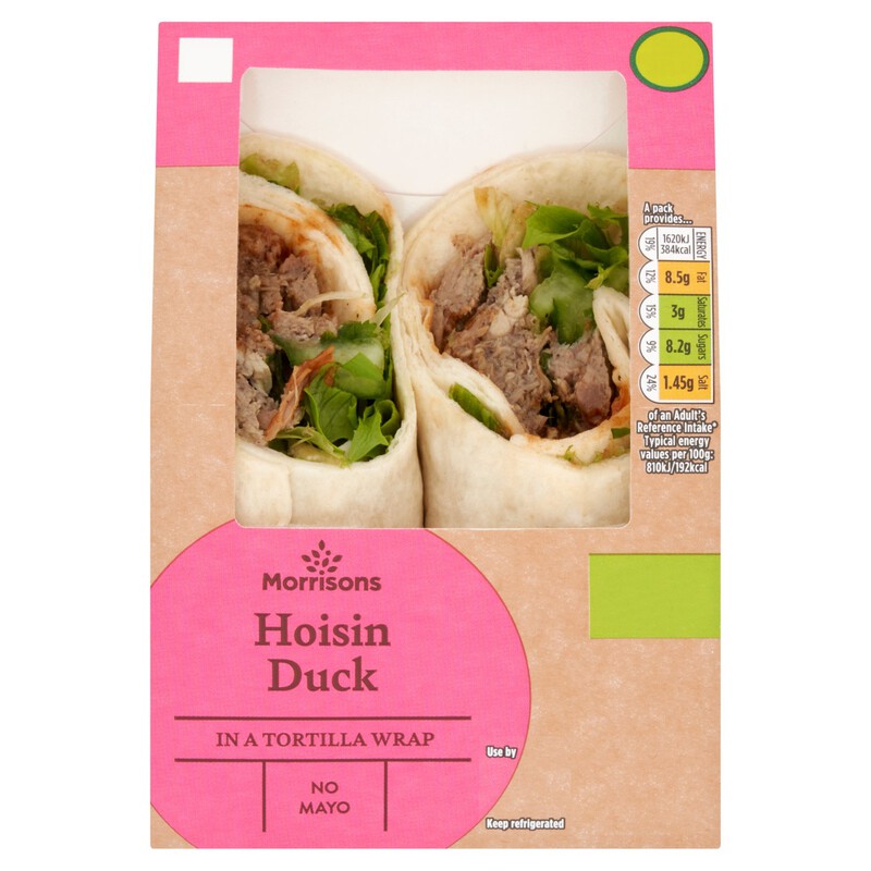 Morrisons Aromatic Duck Wrap - Morrisons Online Groceries & Offers