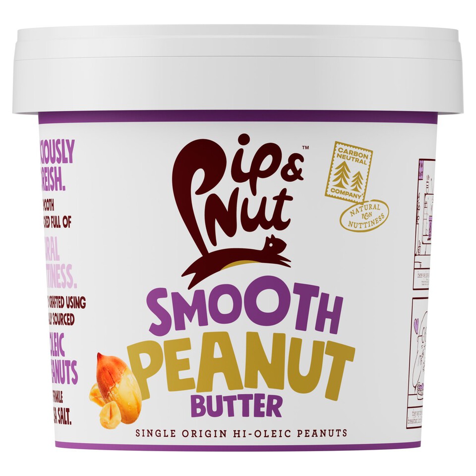 Pip & Nut Smooth Peanut Butter - Morrisons Online Groceries & Offers