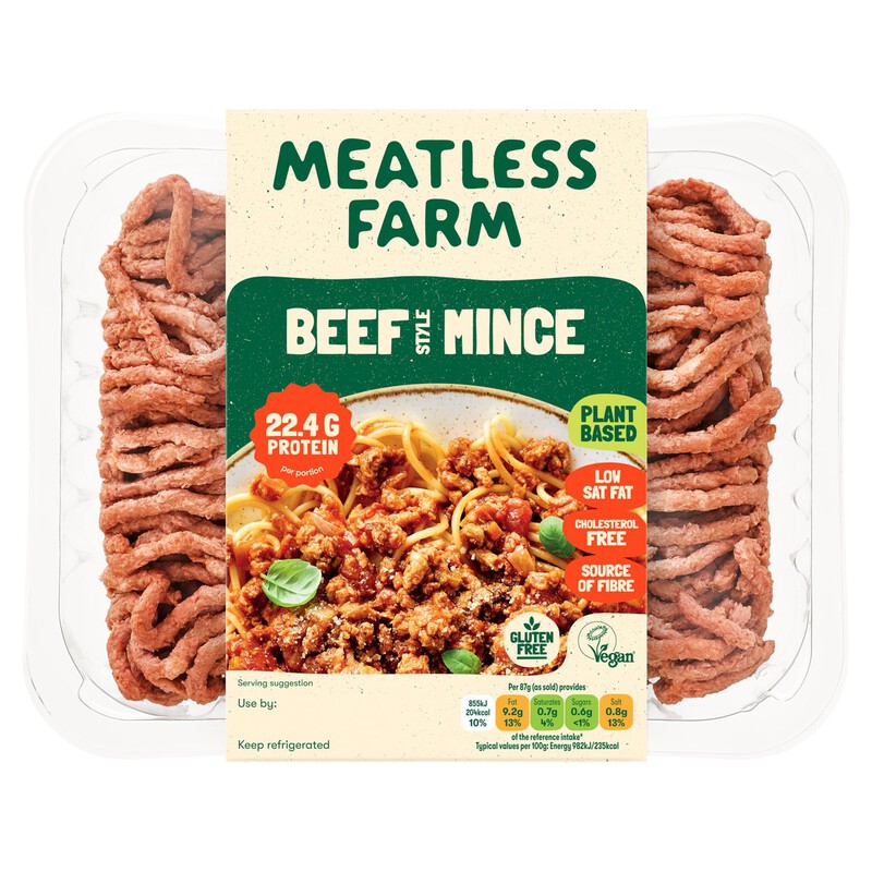 Meatless Farm Beef Style Mince 350g - Morrisons Online Groceries & Offers