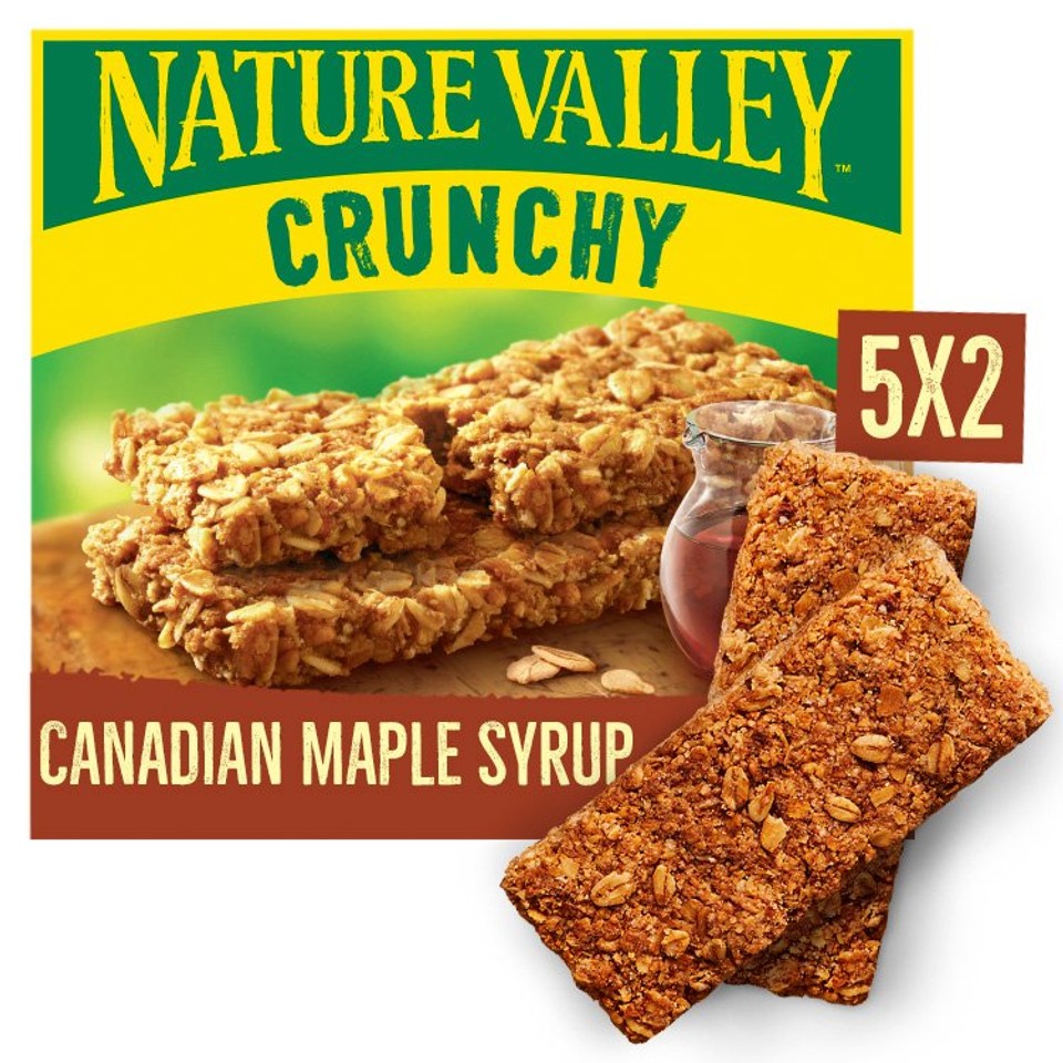 Nature Valley Crunchy Canadian Maple Syrup Cereal Bars - Morrisons ...