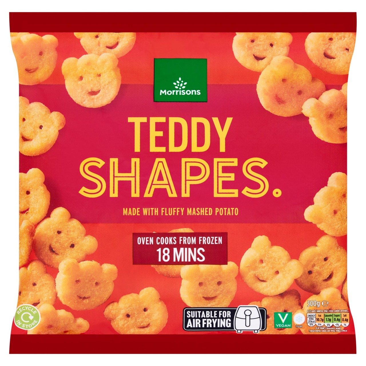 Morrisons Potato Teddy Shapes - Morrisons Online Groceries & Offers