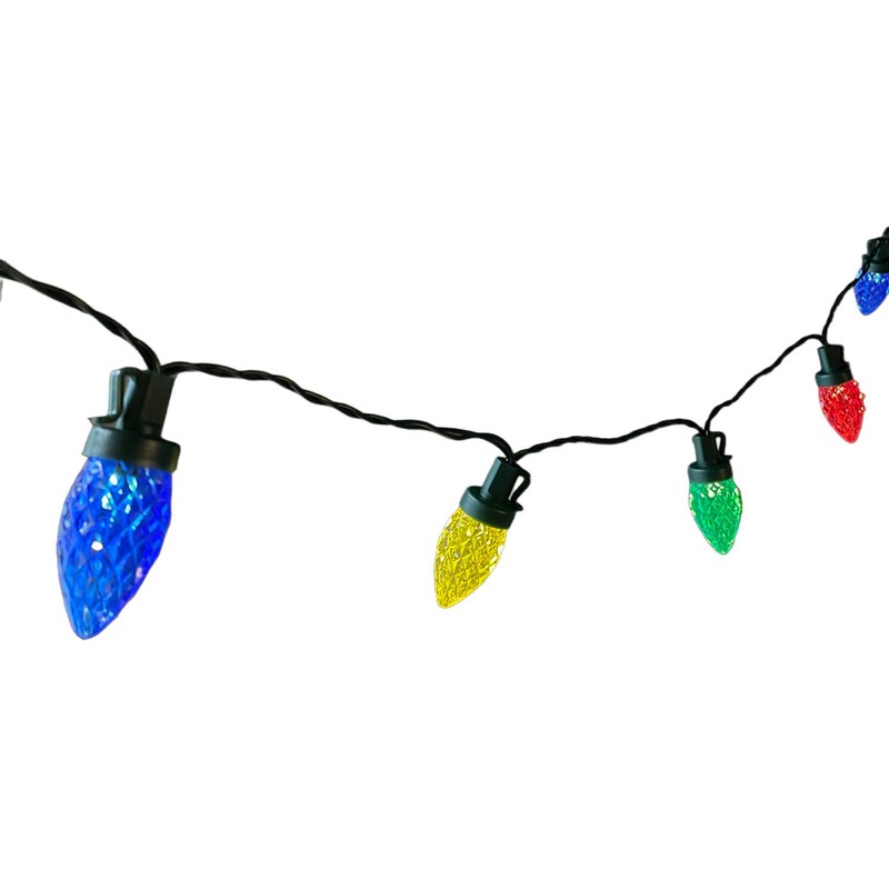 Morrisons Multi Colour Vintage Shape Bulb Battery String Lights ...