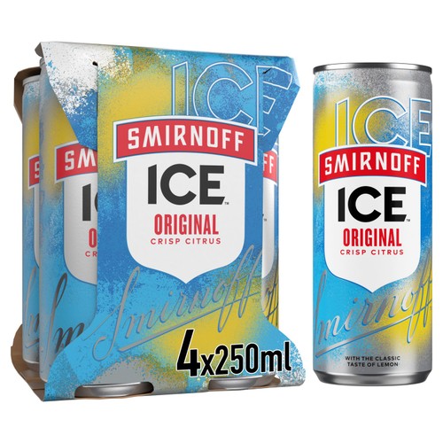Smirnoff Ice Original 4% vol Multipack Cans - Morrisons Online ...