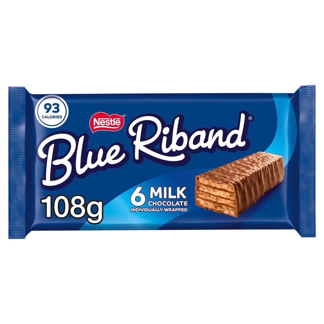 Blue Riband Milk Chocolate Wafer Biscuit Multipack - Morrisons Online ...