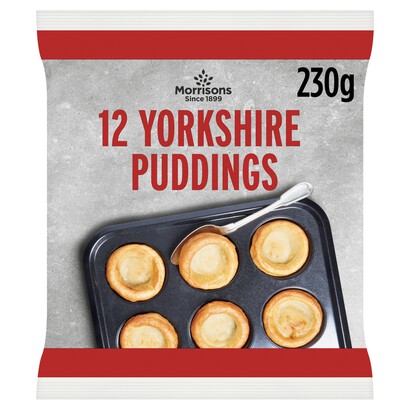 Morrisons 12 Yorkshire Puddings - Morrisons Online Groceries & Offers