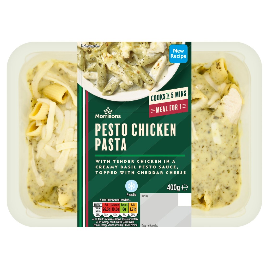Morrisons Pesto Chicken Pasta - Morrisons Online Groceries & Offers