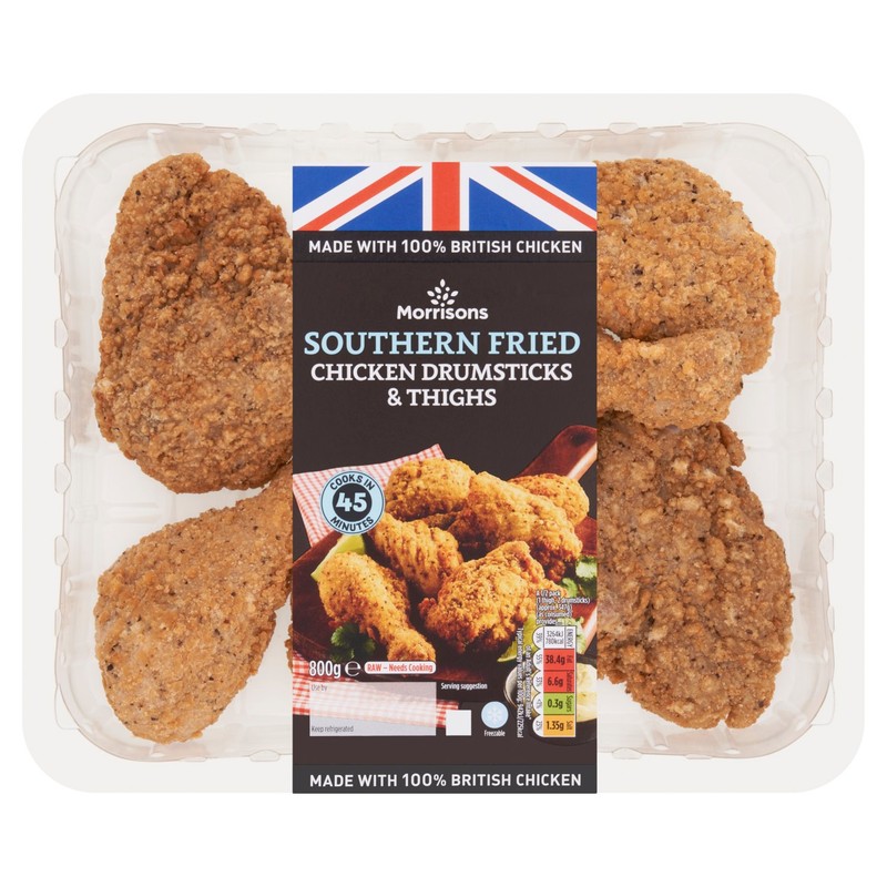 Morrisons Southern Fried Chicken Portions - Morrisons Online Groceries ...