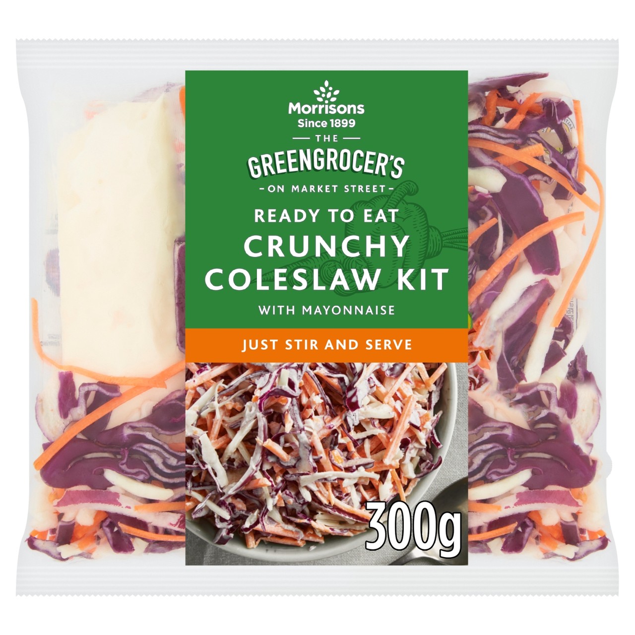 Morrisons Crunchy Coleslaw Kit 300g - Morrisons Online Groceries & Offers