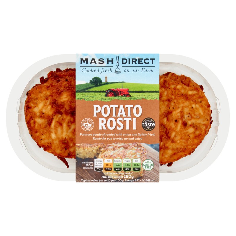 Mash Direct Potato Rosti - Morrisons Online Groceries & Offers