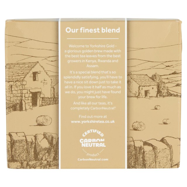 Yorkshire Gold 80 Tea Bags - Morrisons Online Groceries & Offers