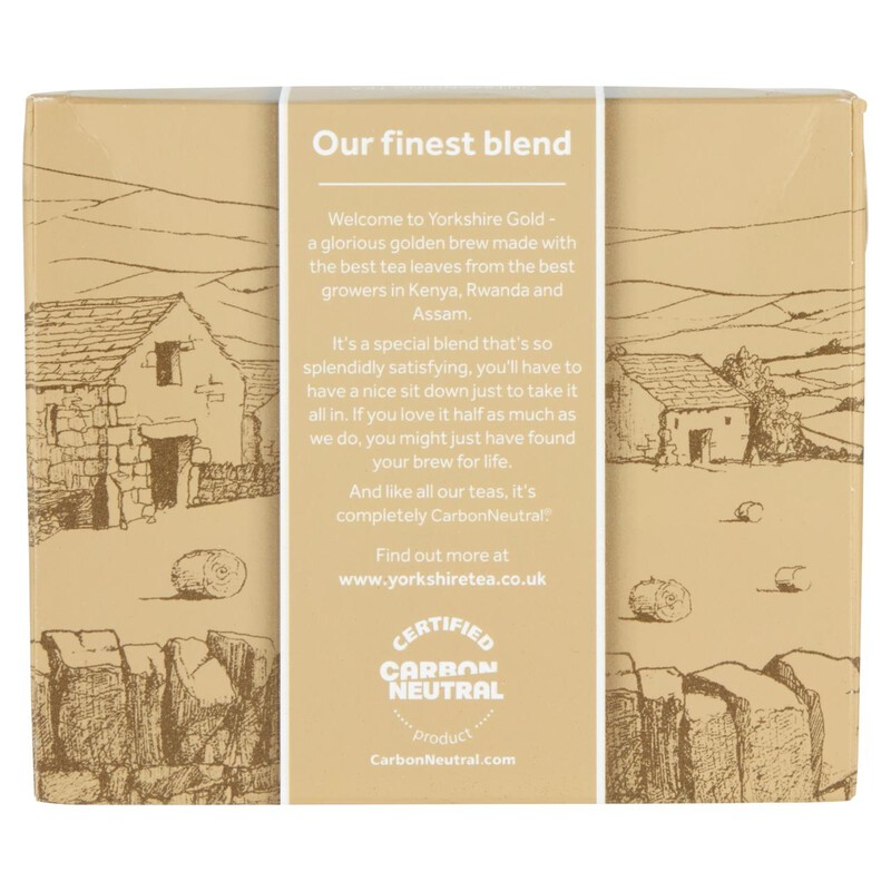 Yorkshire Gold 80 Tea Bags - Morrisons Online Groceries & Offers