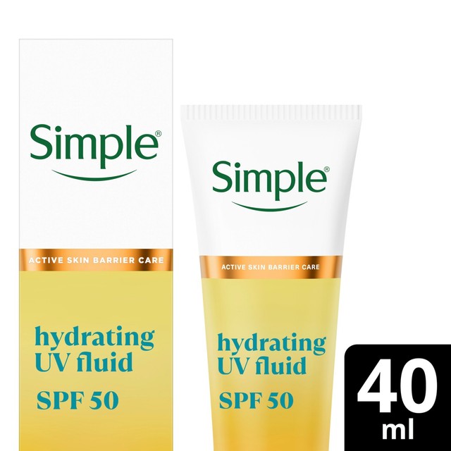 Simple SPF Moisturiser Hydrating Fluid 40ml - Morrisons Online ...