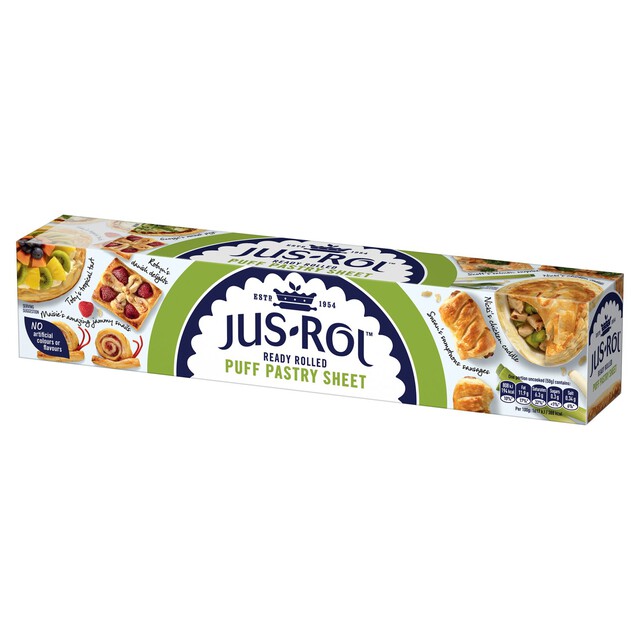 Jus Rol Puff Pastry Ready Rolled Sheet - Morrisons Online Groceries ...