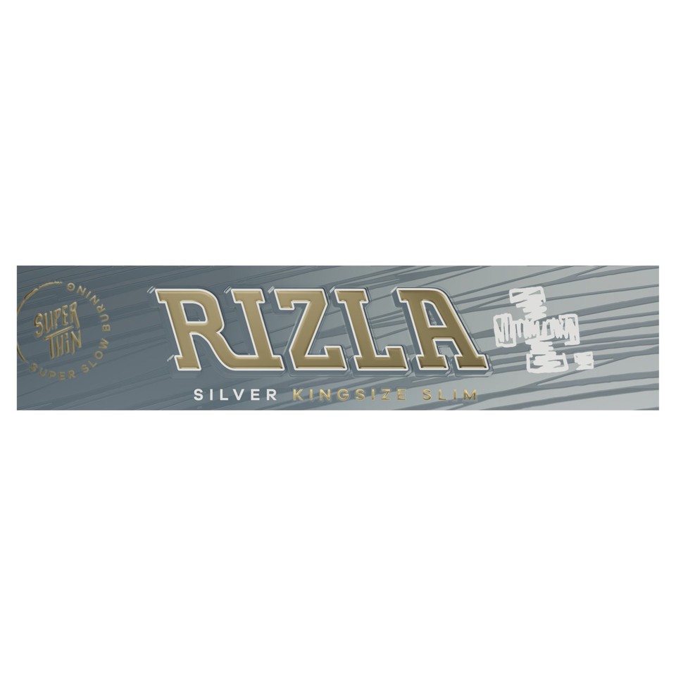 Rizla Kingsize Slim Silver Papers - Morrisons Online Groceries & Offers