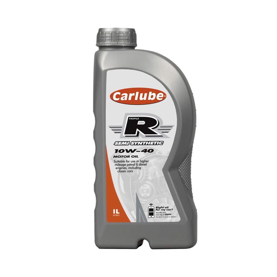 Carlube Triple R 10W-40 Semi Syn Oil - Morrisons Online Groceries & Offers