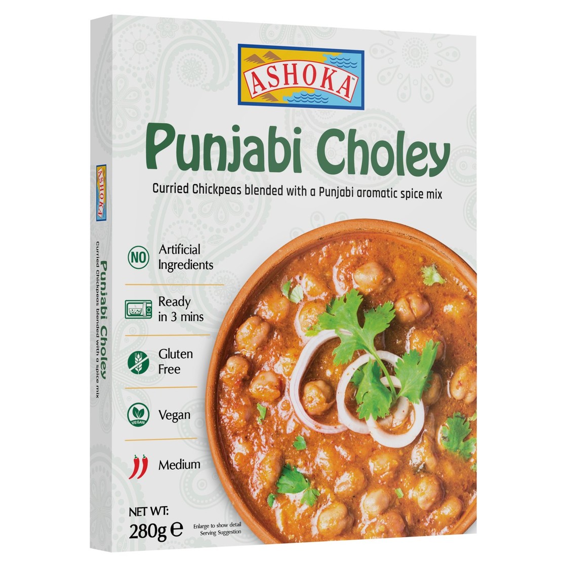 Ashoka Punjabi Choley Pack 280g - Morrisons Online Groceries & Offers