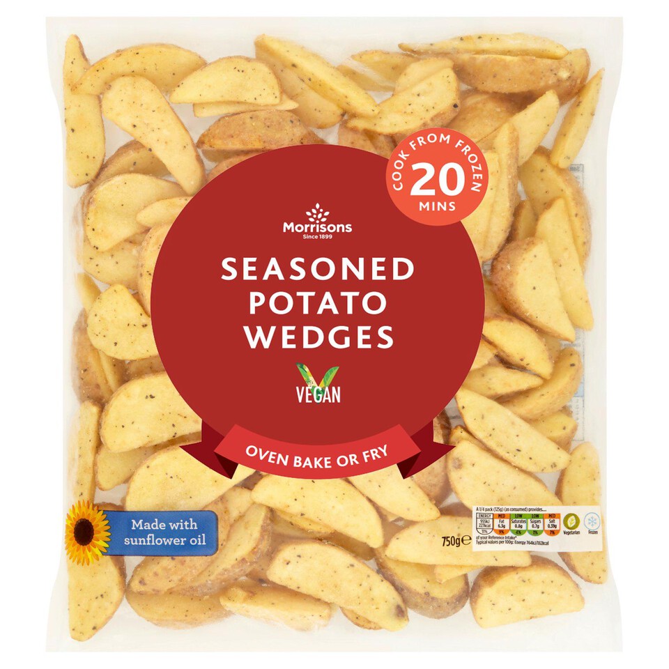 Morrisons Seasoned Potato Wedges - Morrisons Online Groceries & Offers