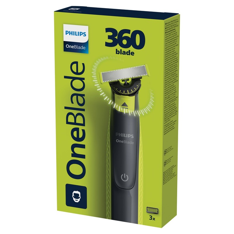 Philips Oneblade 360 Blade 3 Stubble Combs - Morrisons Online Groceries ...