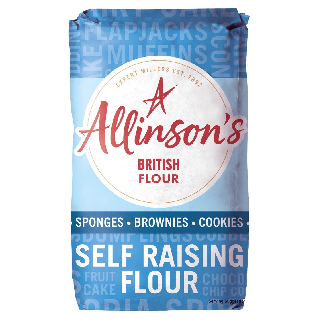 Allinson's British Self Raising Flour 1kg - Morrisons Online Groceries ...