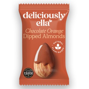 Deliciously Ella Chocolate Orange Dipped Almonds 27g - Morrisons Online ...