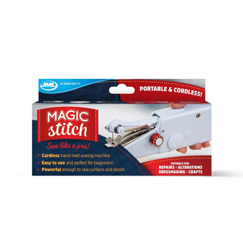 JML Magic Stitch Portable Sewing Machine - Morrisons Online Groceries ...