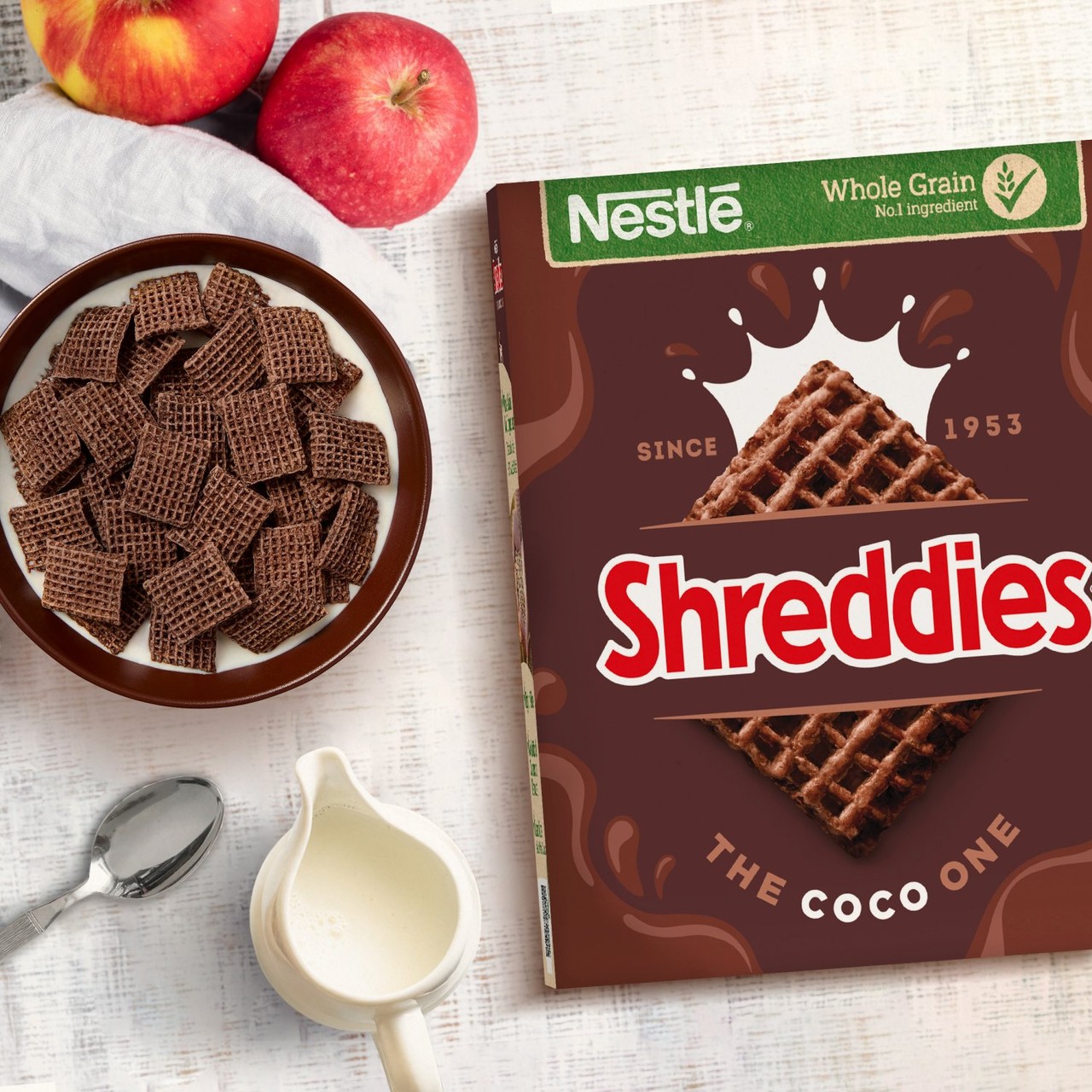 Nestle Shreddies Coco Chocolate Cereal 600g - Morrisons Online ...
