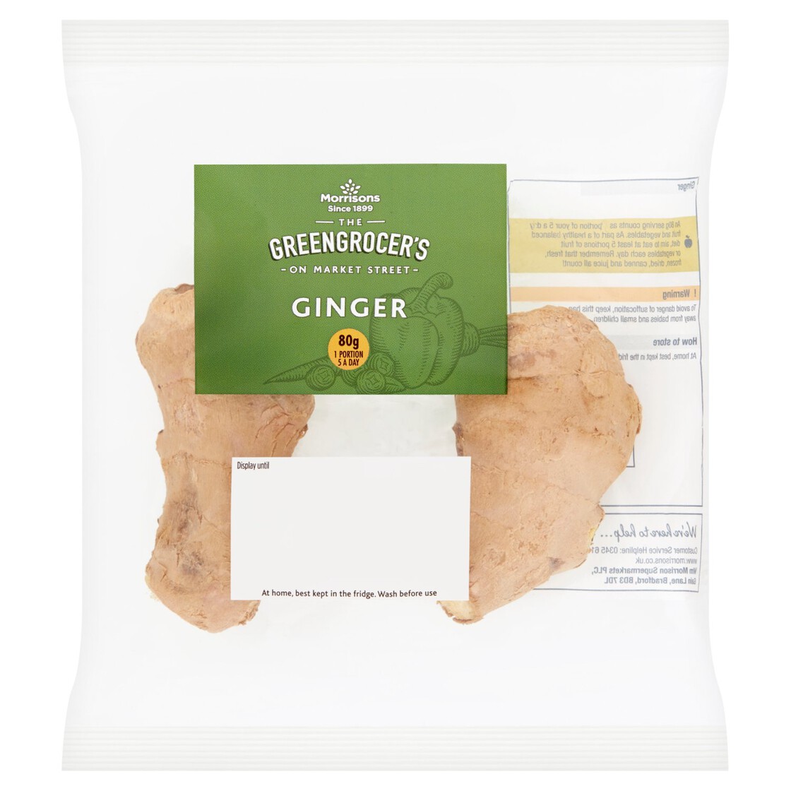 Morrisons Ginger 125g - Morrisons Online Groceries & Offers