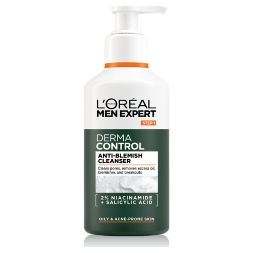 L'Oreal Men Expert Derma Control Cleanser 260ml - Morrisons Online ...