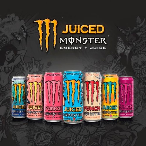 Monster Rio Punch Energy Drink 500ml - Morrisons Online Groceries & Offers