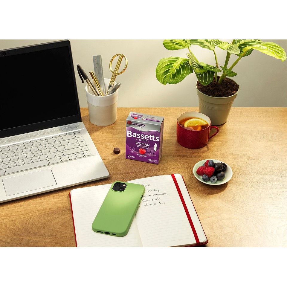 Bassetts Vitamins Woman Raspberry Multivitamins & Minerals 30s ...