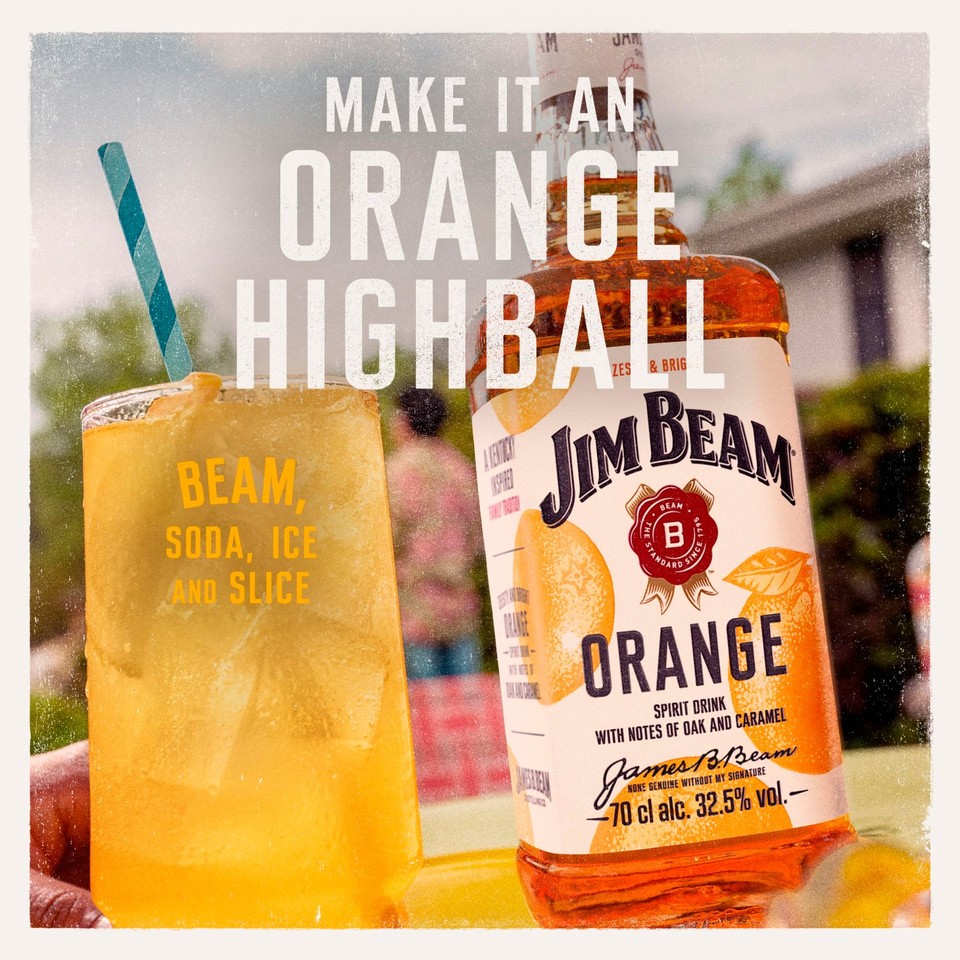 Jim Beam Orange Liqueur 70CL - Morrisons Online Groceries & Offers