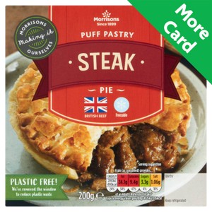 Morrisons Puff Pastry Steak Pie - Morrisons Online Groceries & Offers