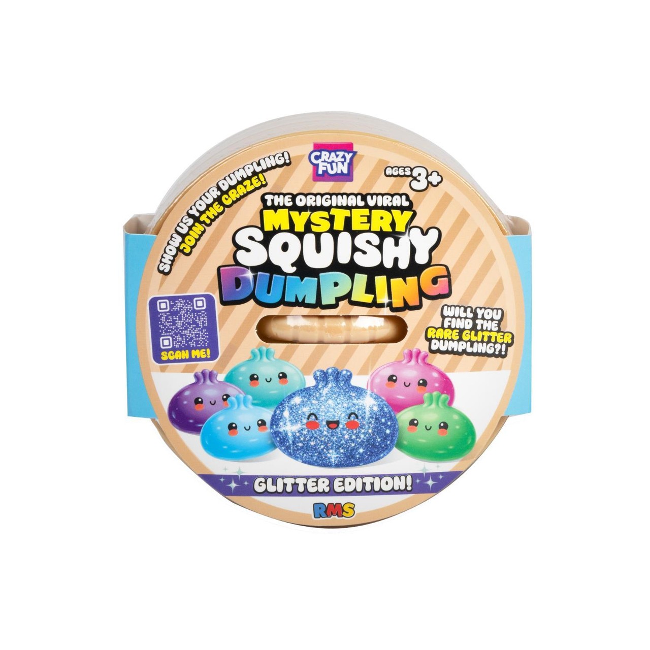 Crazy Fun Mystery Squishy Dumpling Toy Glitter - Morrisons Online ...