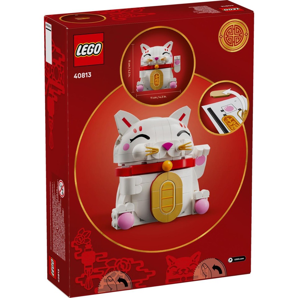 Lego Seasons And Occasions Lucky Cat 40813 - Morrisons Online Groceries ...