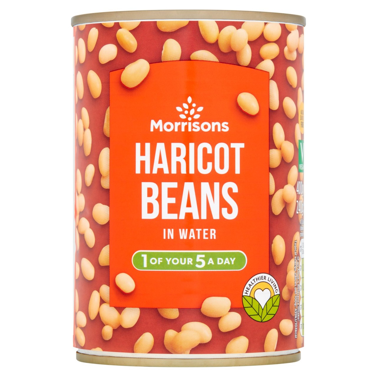 Morrisons Haricot Beans In Water (400g) - Morrisons Online Groceries ...