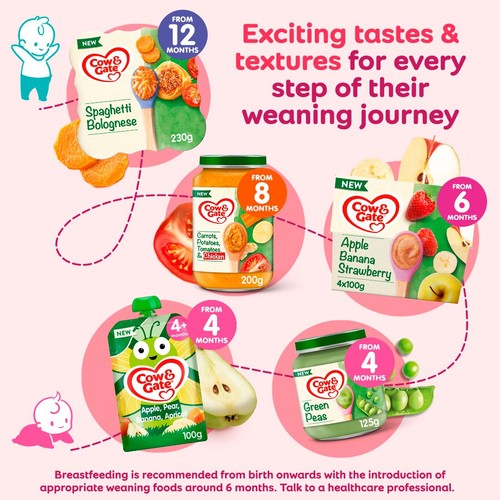 Cow & Gate Ratatouille Bulgur Wheat & Chicken Baby Food Meal 230g ...