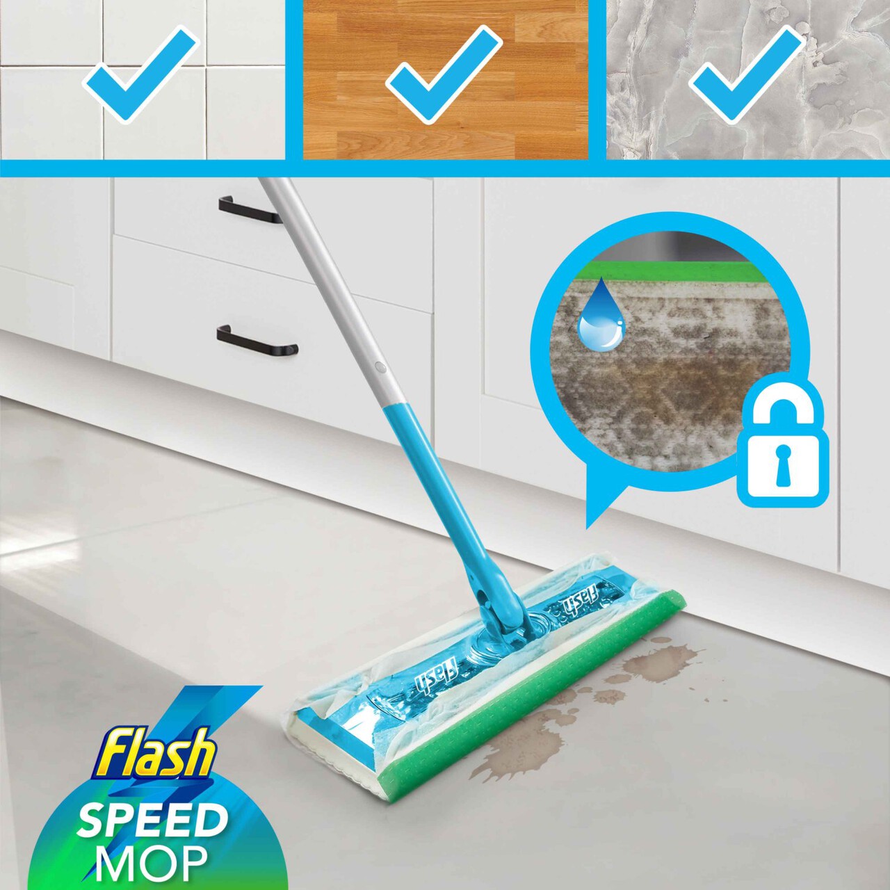 Flash Speedmop Starter Kit - Morrisons Online Groceries & Offers