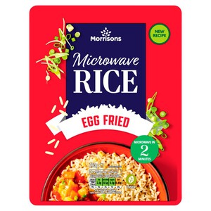 Morrisons Egg Fried Micro Rice - Morrisons Online Groceries & Offers