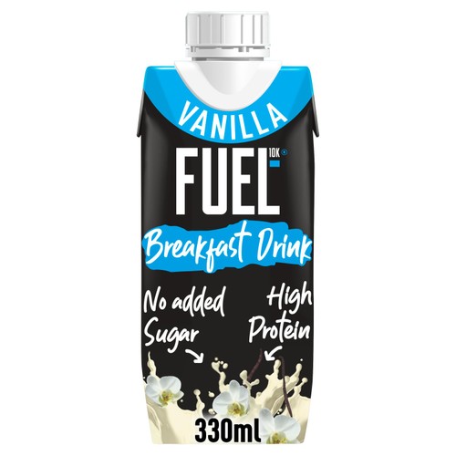 FUEL 10K Vanilla High Protein Milk Breakfast Drink - Morrisons Online ...